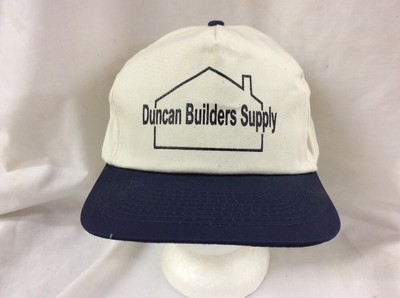 trucker hat baseball cap Duncan Builders Supply vintage retro snapback ...