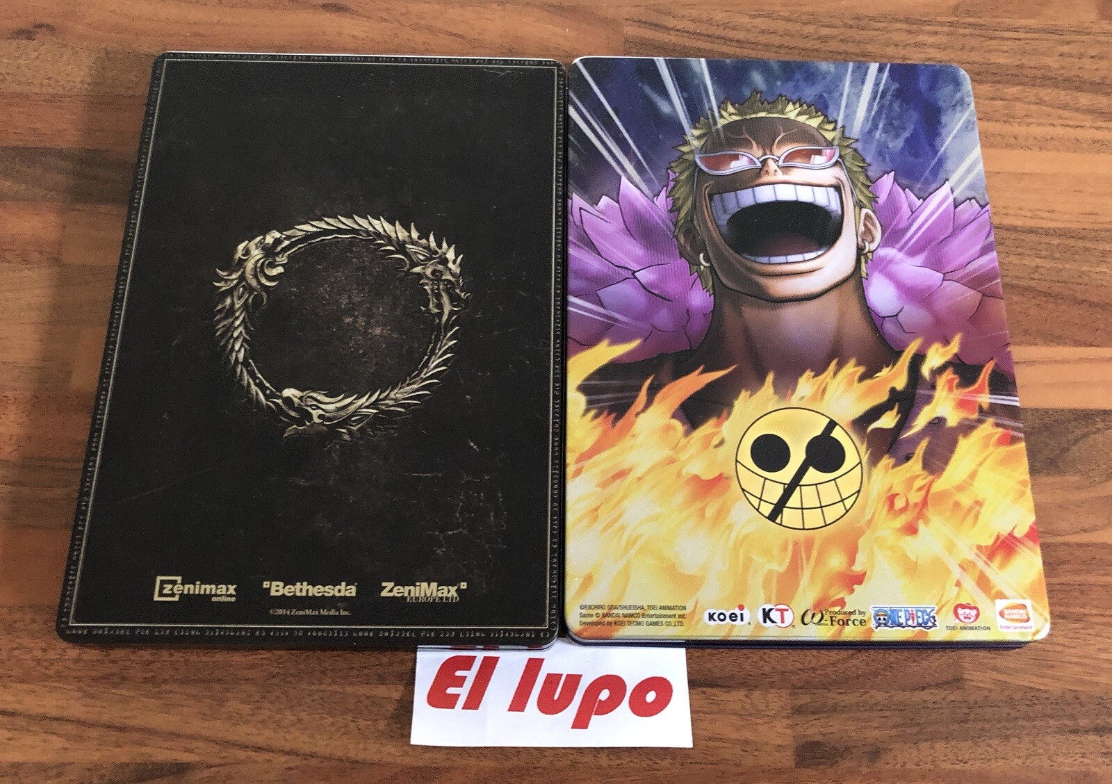 STEELBOOK THE ELDER SCROLLS ONLINE ONE PIECE PIRATE WARRIORS 3 | eBay