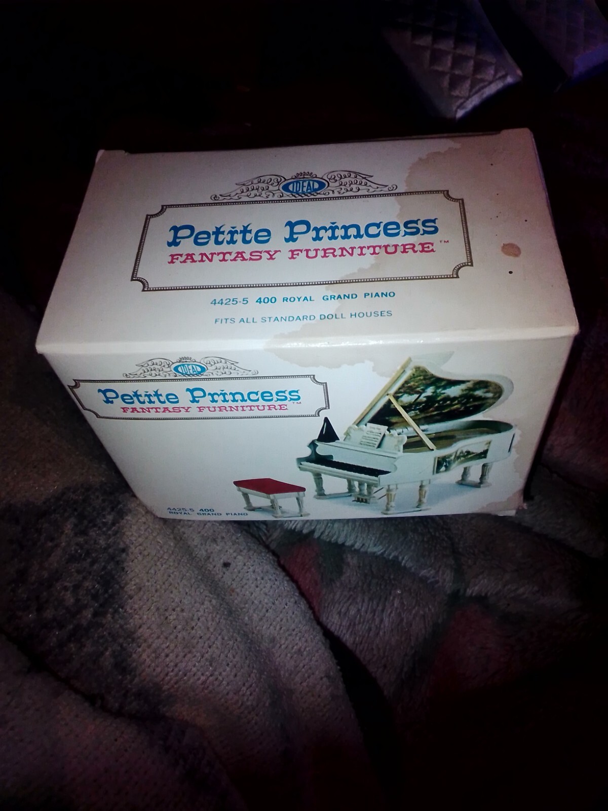 New Old Stock 1964 Petite Princess Dollhouse Royal Grand Piano Orig ...