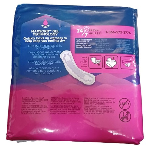 1 Pack of Prevail Daily Pads (Each pack 20 Count) | eBay