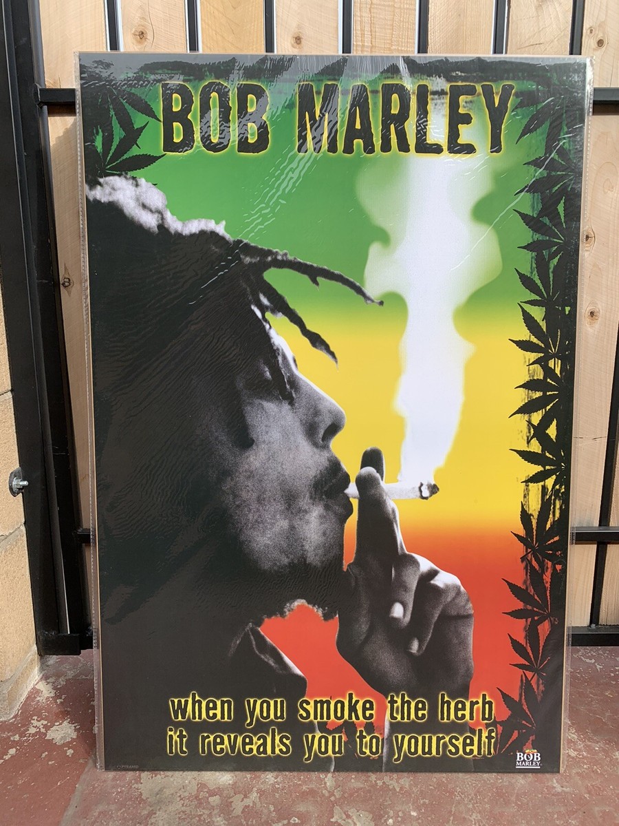 Bob Marley Wiet Roken Posters Retro Poster Keep Calm And Smoke Weed