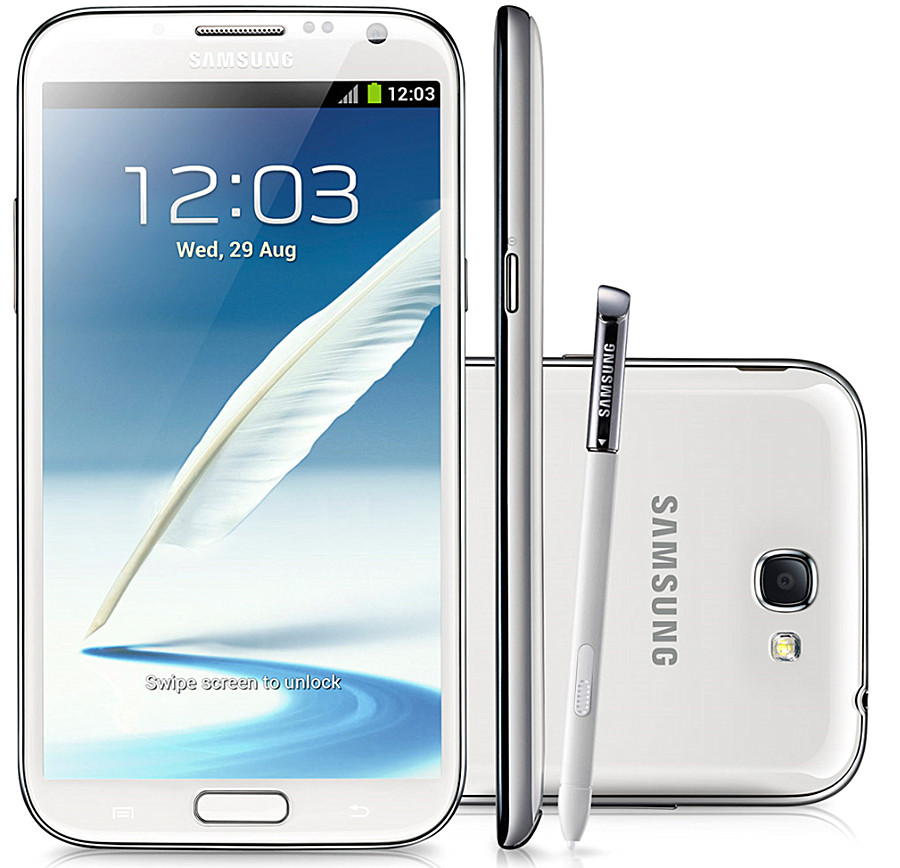 Samsung Note 2 White Box