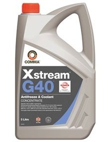 XSG405L COMMA ANTI FREEZE G40 XSTREAM CONCENTRATED 5 LITRES Ethylene ...
