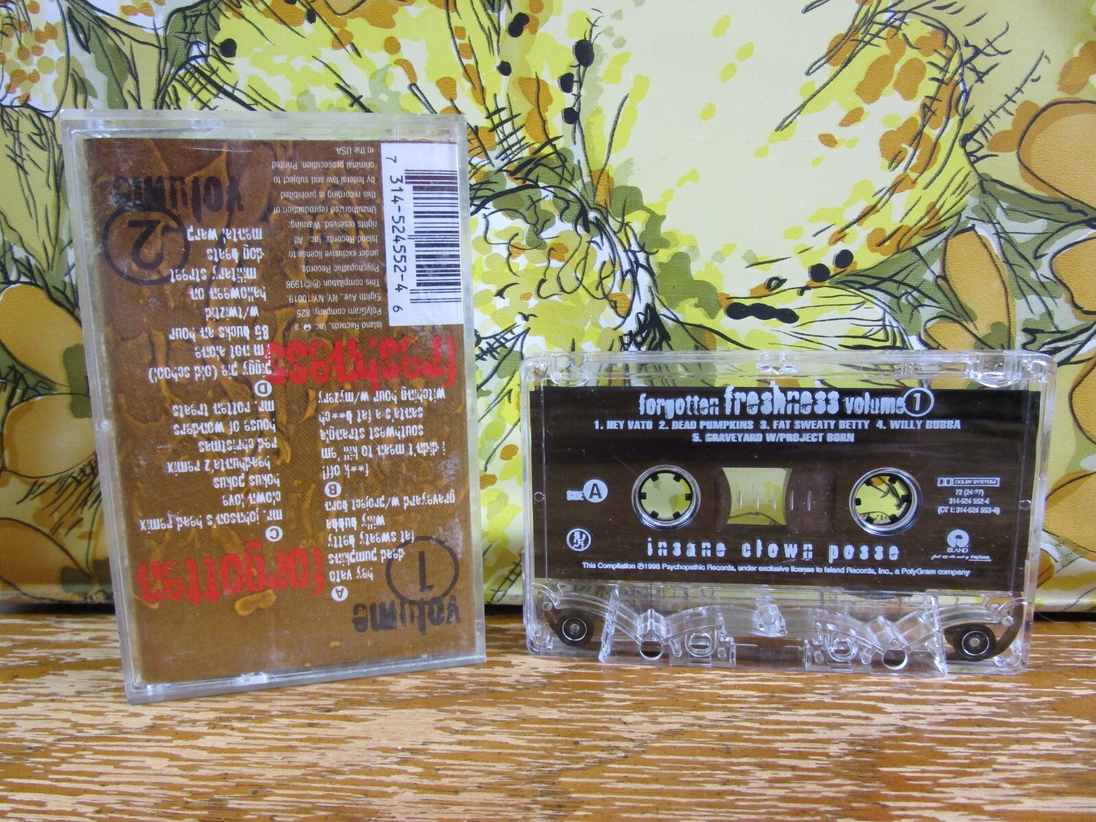 Insane Clown Posse - Forgotten Freshness Cassette Tape ICP 1990s ...