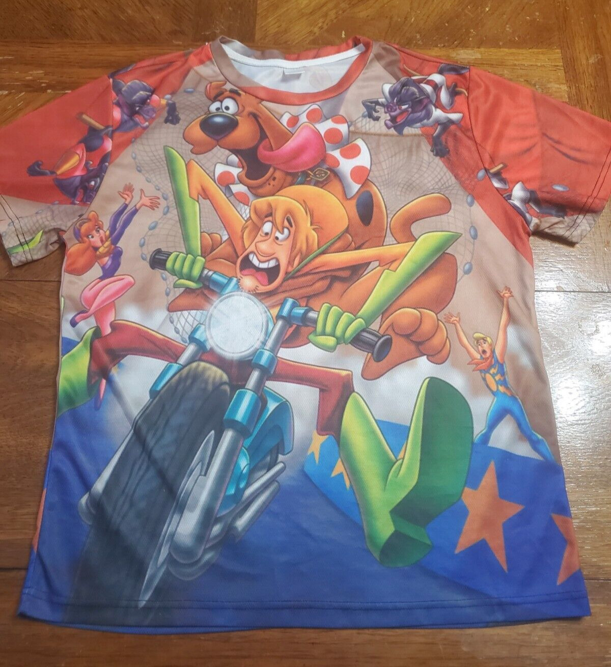Devin Du Scooby Doo Circus Movie Print Shirt Size 2XL… - Gem