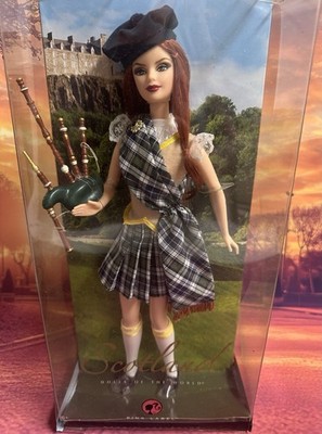 Scotland Barbie 50th Anniversary Doll NRFB | eBay