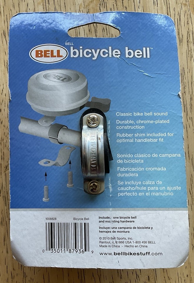 BELL Dinger 200 Chrome Bike Bell Bicycle 2010 NOS New | eBay