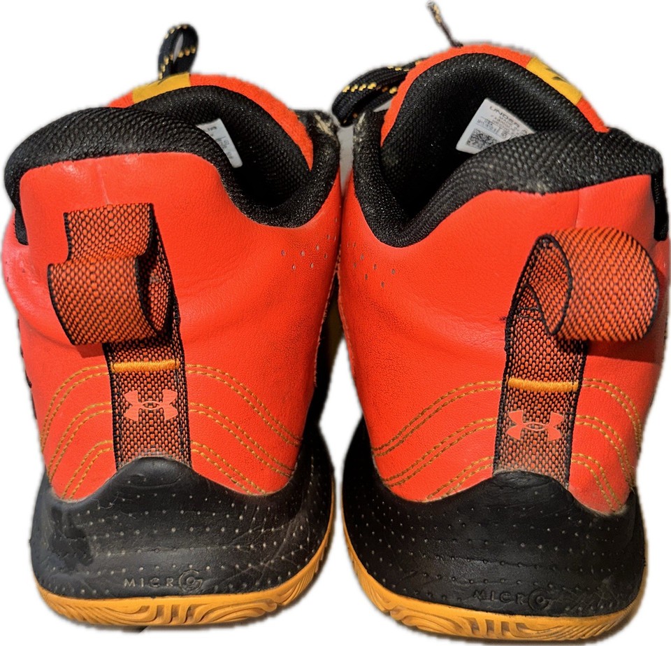 Under Armour Steph Curry 3Z6 Red/Black Basketball Shoes NBA Sneakers ...