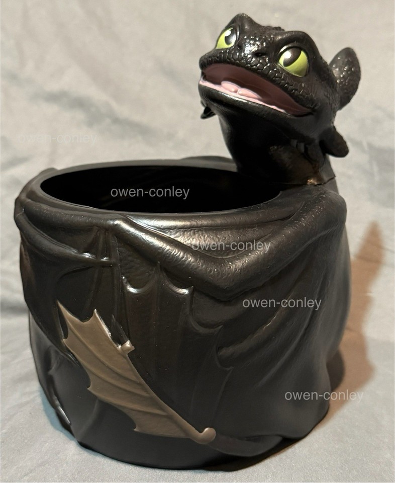 NEW How To Train Your Dragon MOVIE 2025 TOOTHLESS Popcorn Bucket. Ships ...