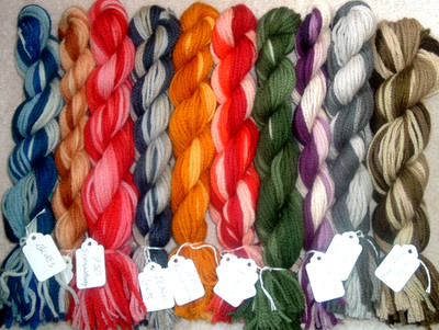 Paternayan Wool 3ply Persian Yarn Bundled Color Families Lot ...