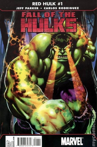 Fall of the Hulks Red Hulk #1 FN+ 6.5 2010 Stock Image | eBay