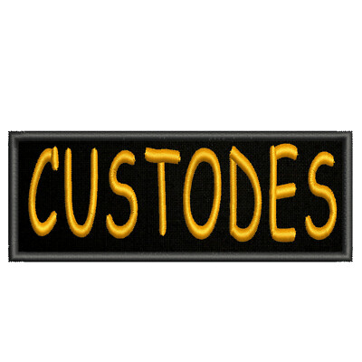 Custodes Patch 4" Embroidered Iron-On Applique Grim Darkness Tabletop ...