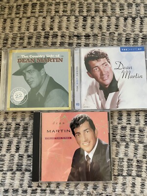 DEAN MARTIN CD COLLECTION LOT (3) RARE OOP COUNTRY SIDE OF DEAN MARTIN ...