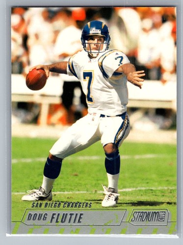 2002 TOPPS STADIUM CLUB CARD # 99 Doug Flutie - San Diego Chargers | eBay