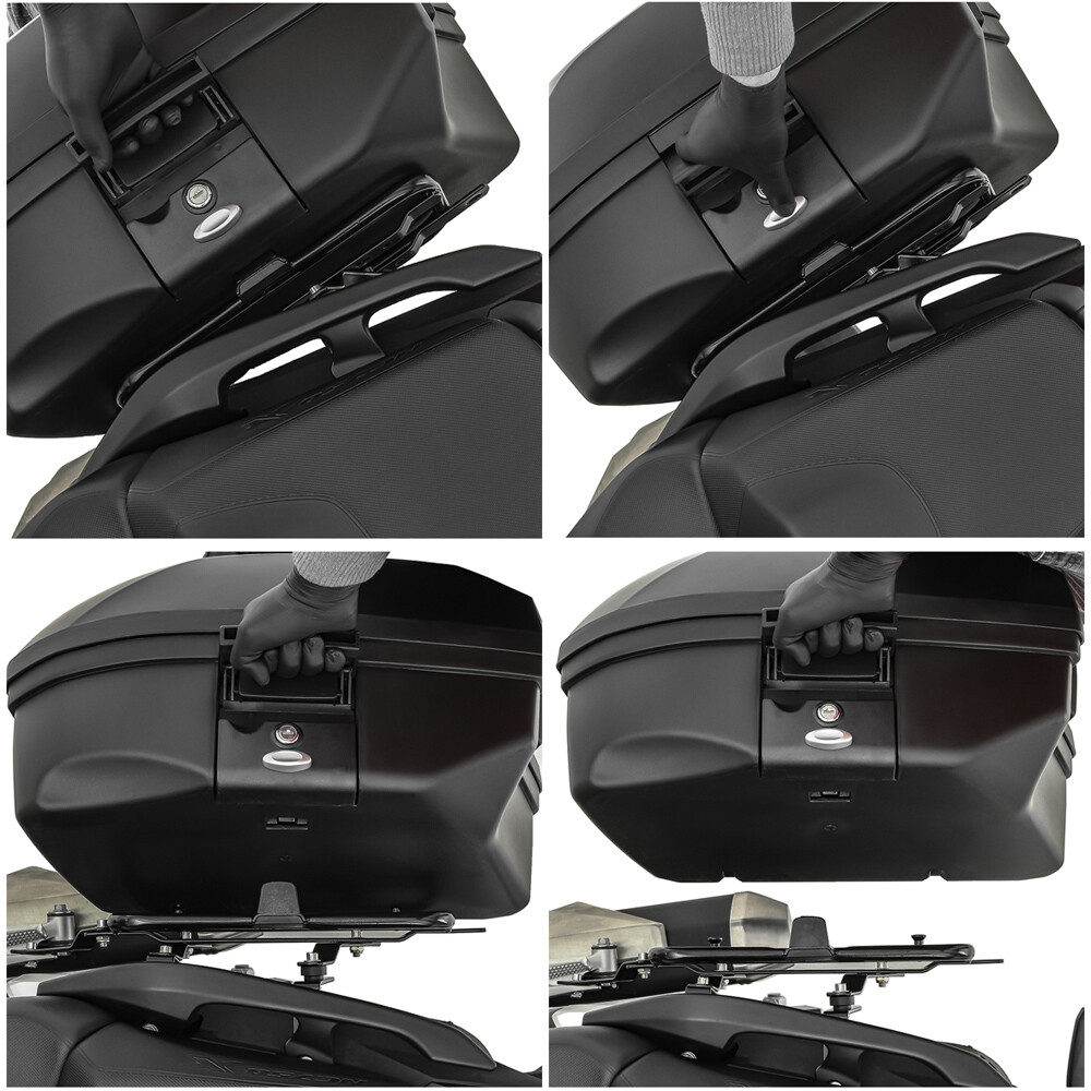 Set panniers + rack for Kawasaki ZZR 1400 PX74SM | eBay UK