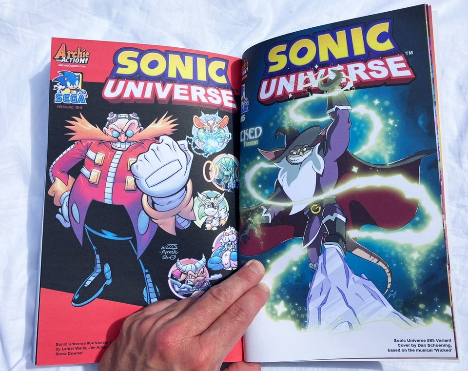 Sonic the Hedgehog Universe Omnibus Archie Comics Collection Issues #79 ...
