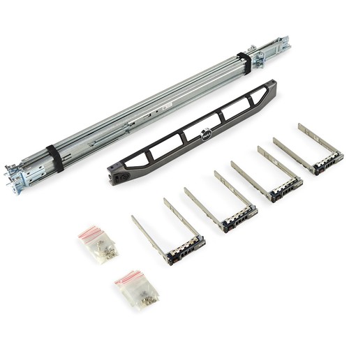 Dell PowerEdge R620 / R630 4B Upgrade Kit Sliding Rails + Bezel + 4x ...