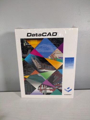 DATACAD Cadkey IBM 1994 Cad *CD* Software Complete BRAND NEW SEALED VTG ...