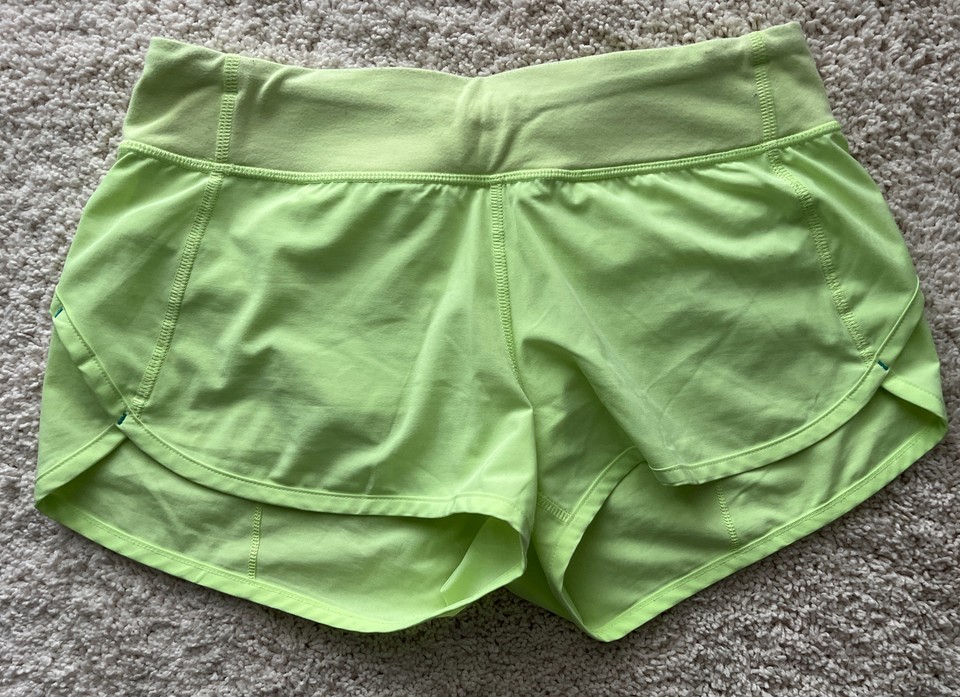 Ivivva Girls Athletic Shorts Size 14 Neon Green | eBay