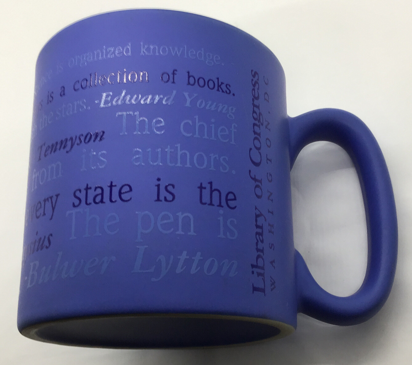 Library Of Congress Washington D.C. Blue 18 Oz. Cup Mug | eBay