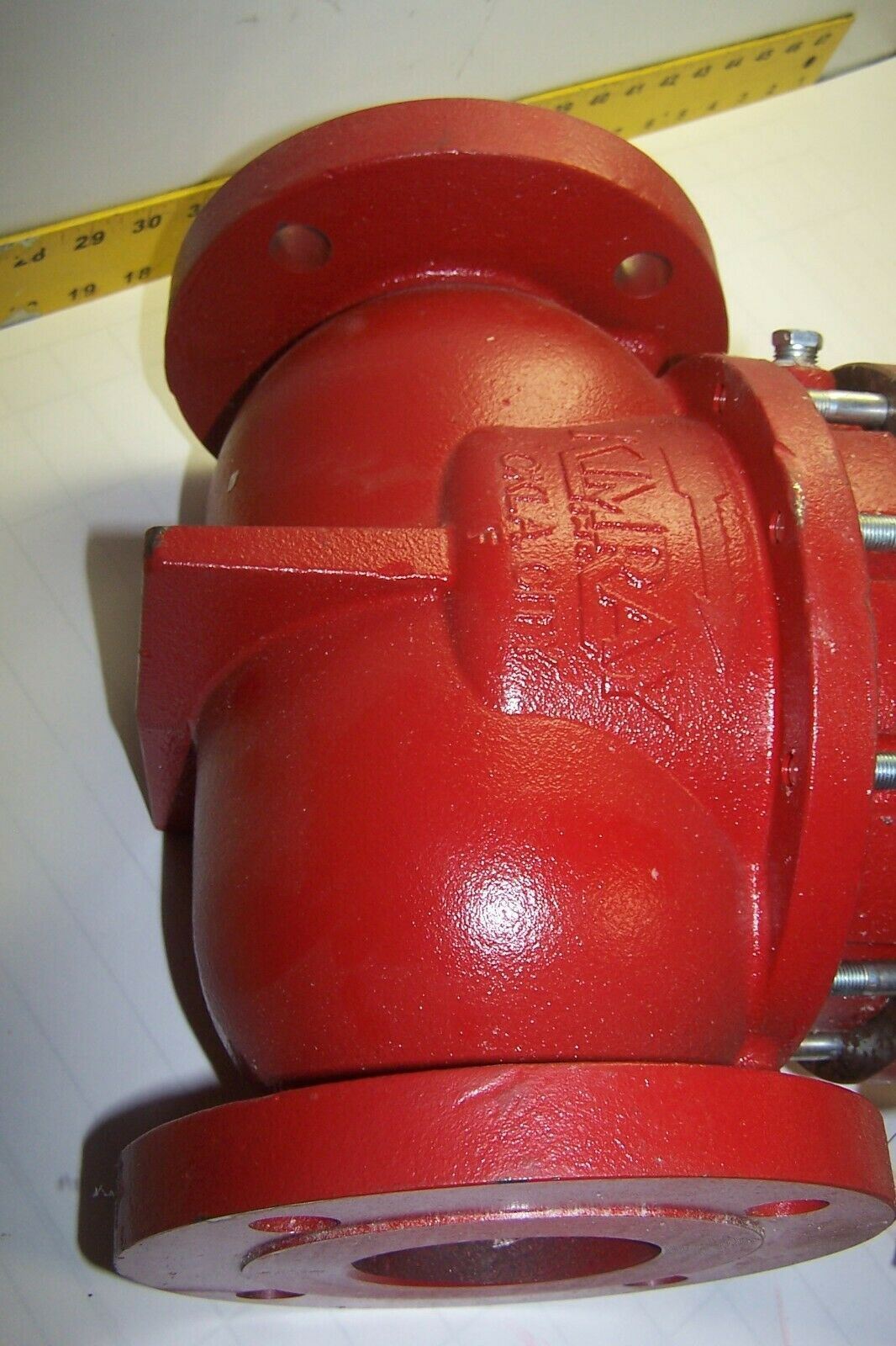 KIMRAY 3" LOW PRESSURE MOTOR VALVE MAX WP 175 / OP 10-100 MODEL 310 FMT ...