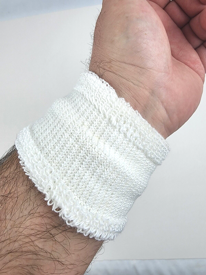 Vintage 1980s Large lot 50+ sets Headband Wristbands Sweatbands striped ...