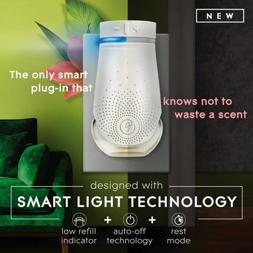 Glade Plugin Scented Oil Smart Light Technology Warmer 2 Fall Night ...