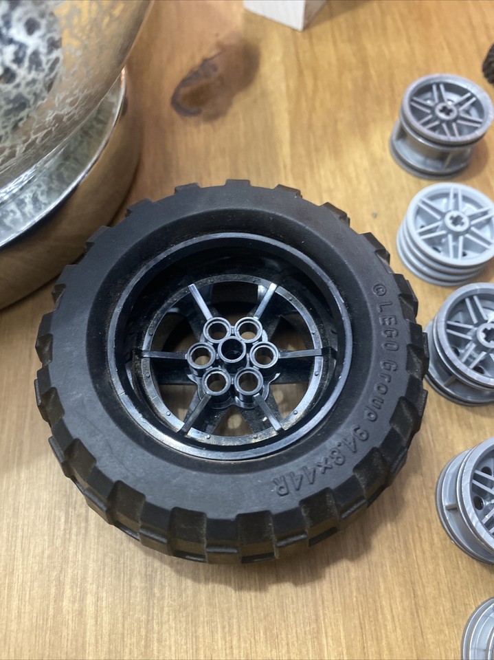 HUGE LOT LEGO TIRES WHEELS VARIOUS SIZES | eBay