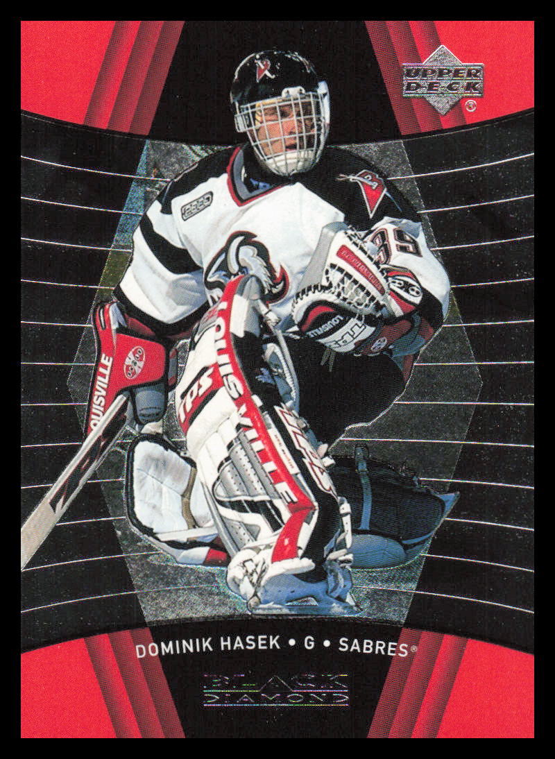 1999-00 Upper Deck Black Diamond #11 Dominik Hasek Buffalo Sabres | eBay