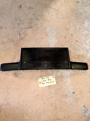 1994-1999 BMW E36 Front License Plate Base Trim | Genuine OEM | Black ...