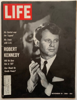 Vintage November 18, 1966 LIFE Magazine - ROBERT KENNEDY | eBay