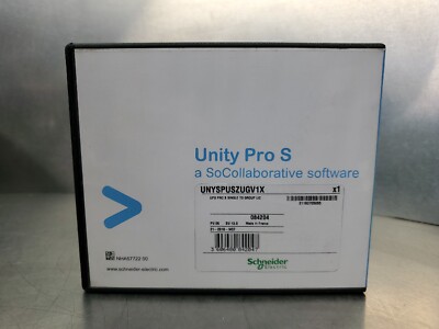 SCHNEIDER ELECTRIC UNYSPUSZUGV1X UPG PRO S SINGLE TO GROUP LISCENCE. 3D ...