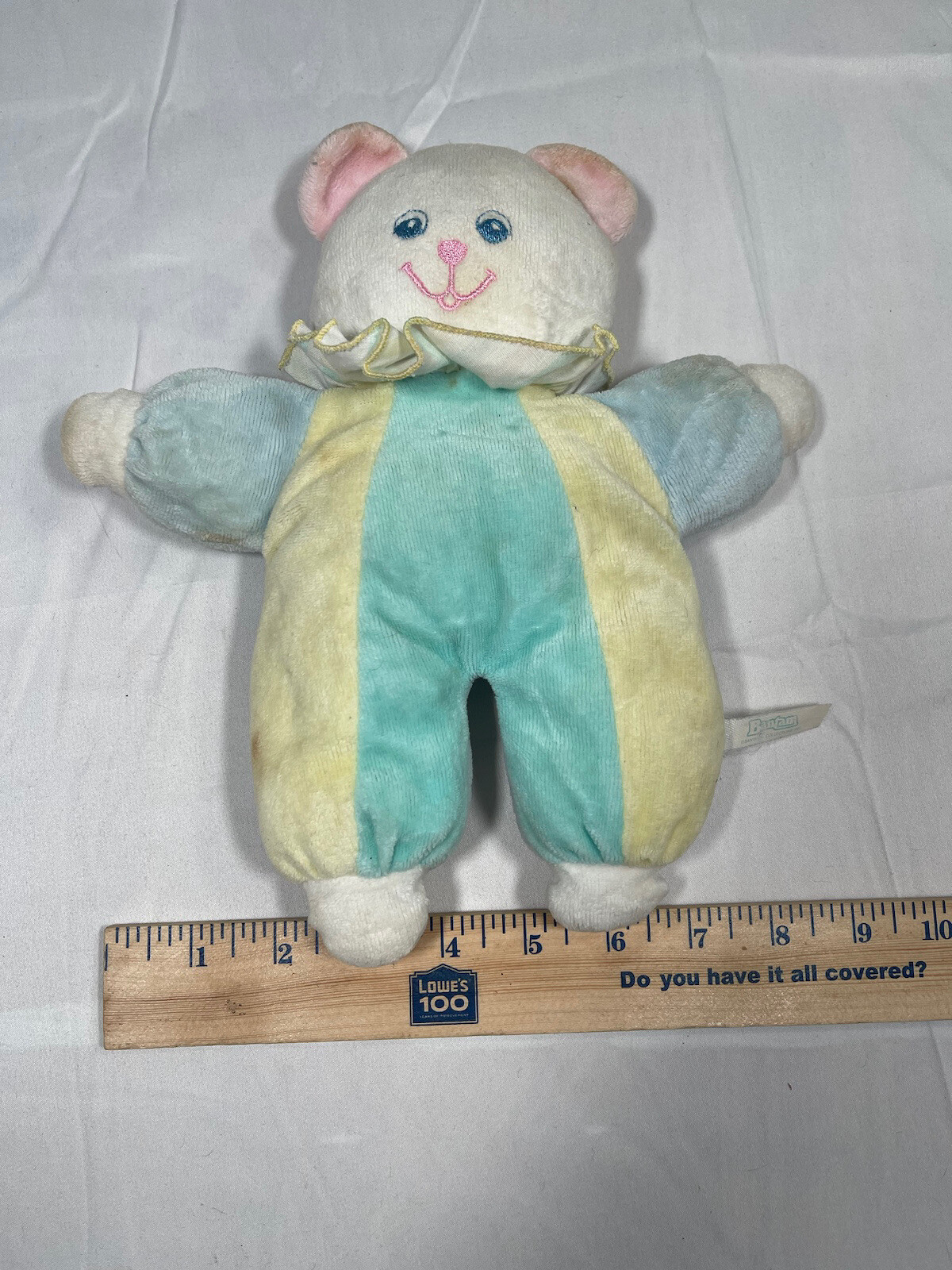 Vintage Bantam Terry Cloth Baby Rattle Plush Lovey Stained See Photos ...