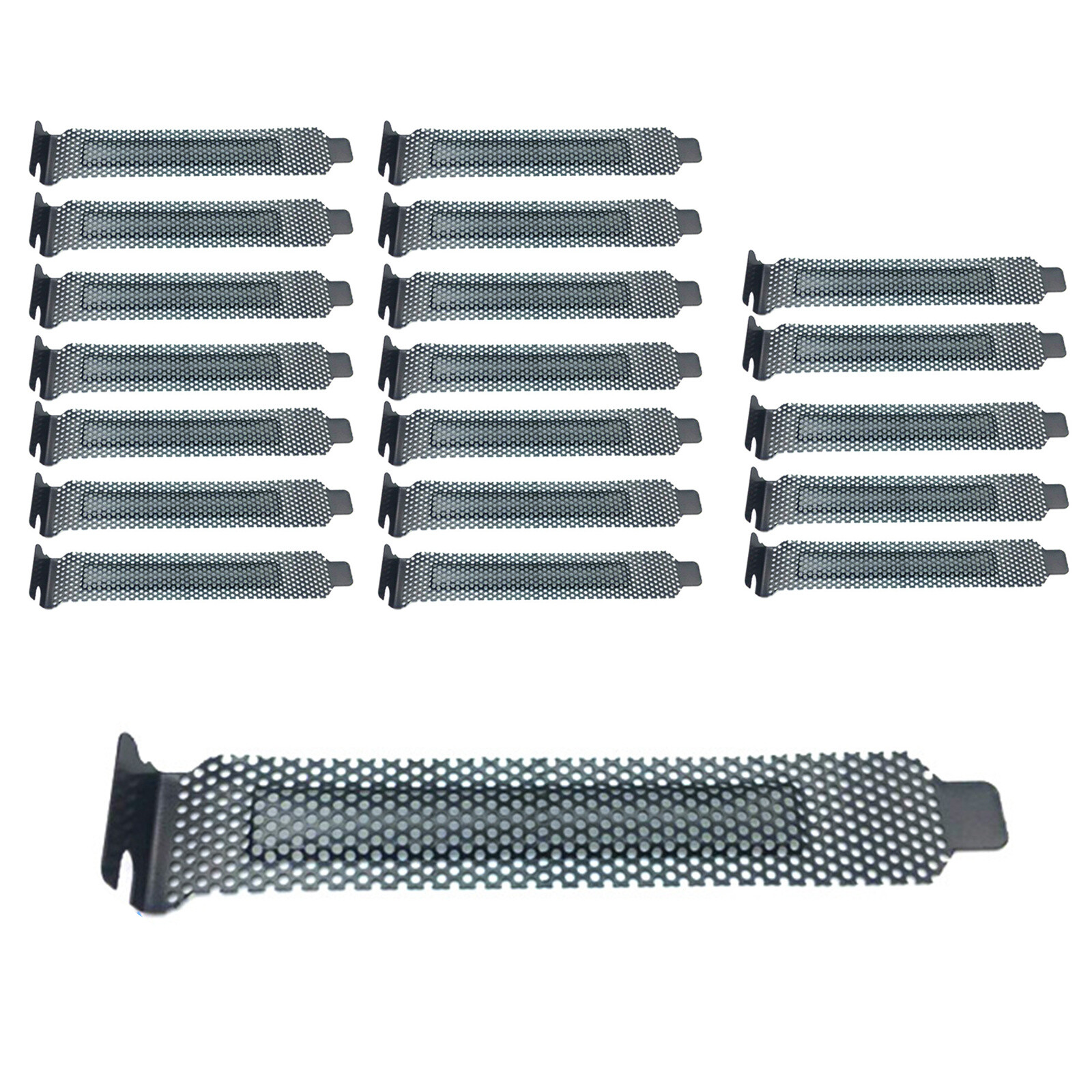 20PCS Computer Back Expansion Slot Cover Heat Dissipation Baffle PC ...