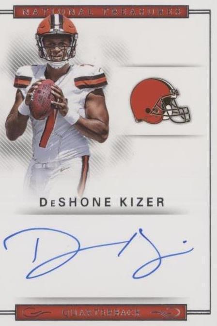 2017 Panini National Treasures - Rookie Prime Signatures Jumbo Booklet ...