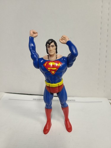 1995 DC Comics Superman Man of Steel Action Figure Power Flight Kenner ...