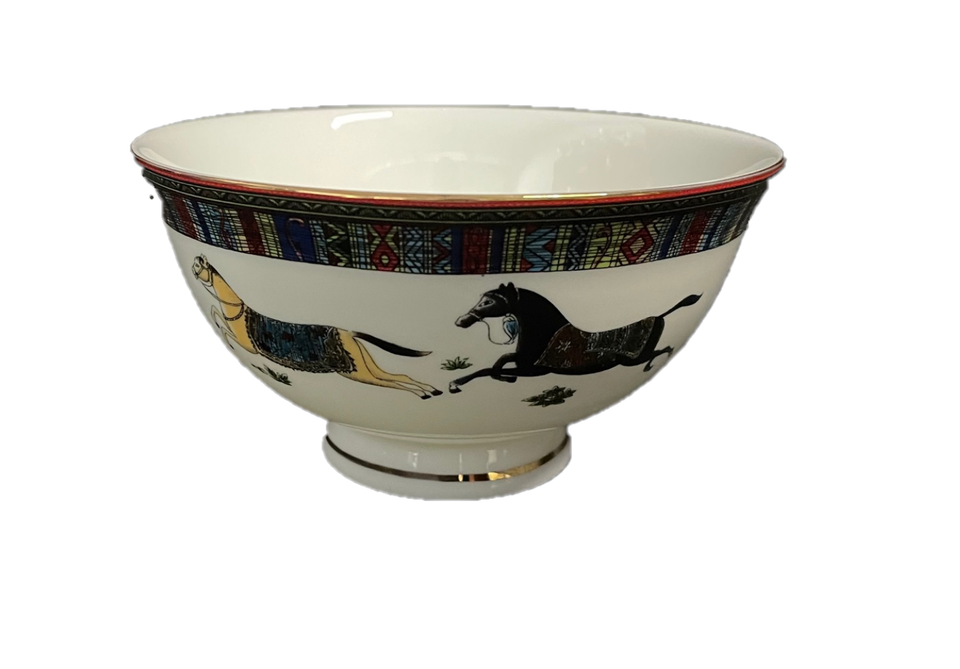 Imperial 58 pc Rare Luxury Greek Horse Cheval Banquet Dinner Set ...
