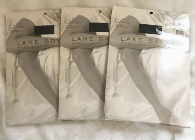 Lane Bryant Body Shaper Leg Hosiery Pantyhose 3 Pair New Size A/B Sheer ...