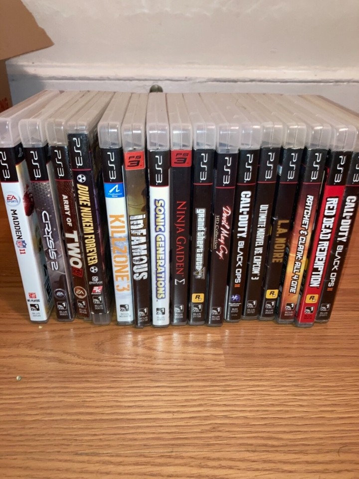 Playstation 3 gamelot bundle rare gta sonic marvel capcom | eBay