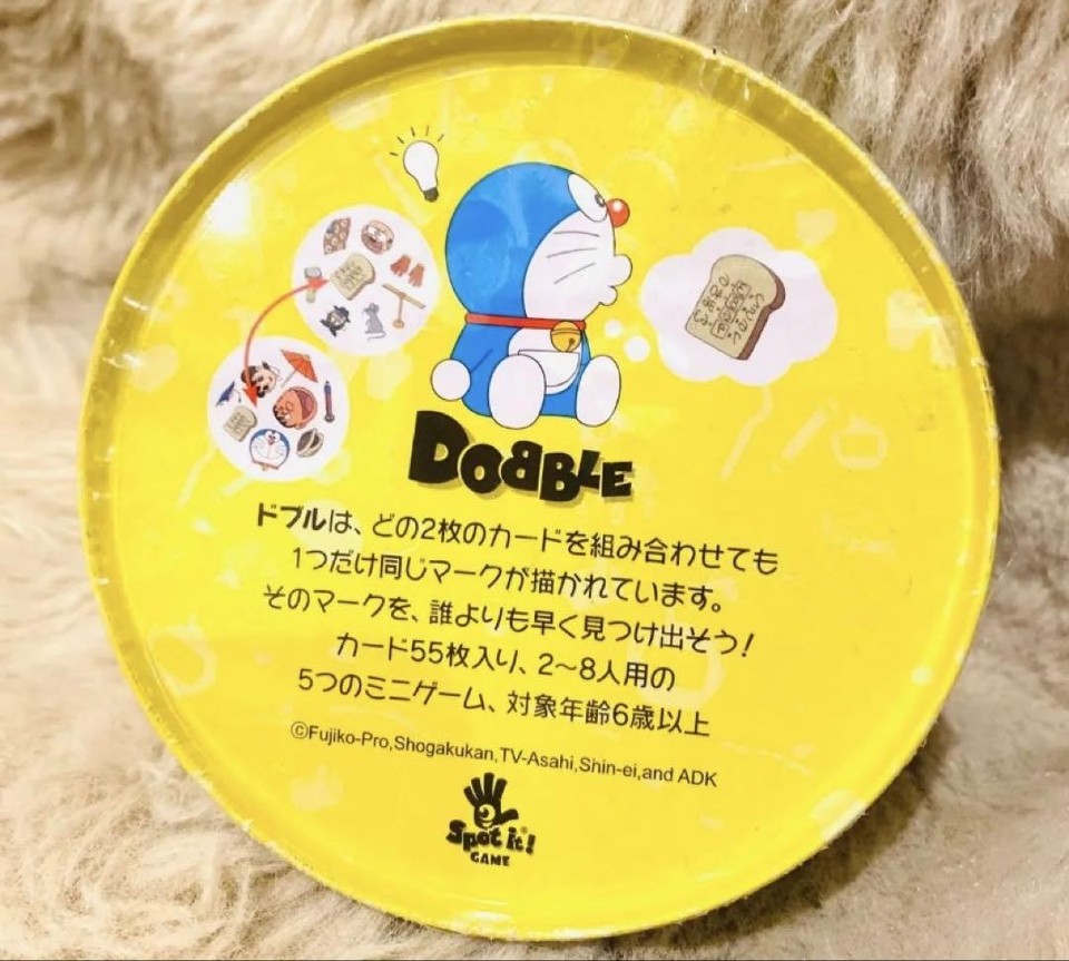 Dobble Card Game Doraemon Edition Speed Party Toy 2-8 Players New | eBay