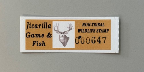 2007 Jicarilla Apache Indian Reservation Wildlife Stamp - JL# 11 | eBay