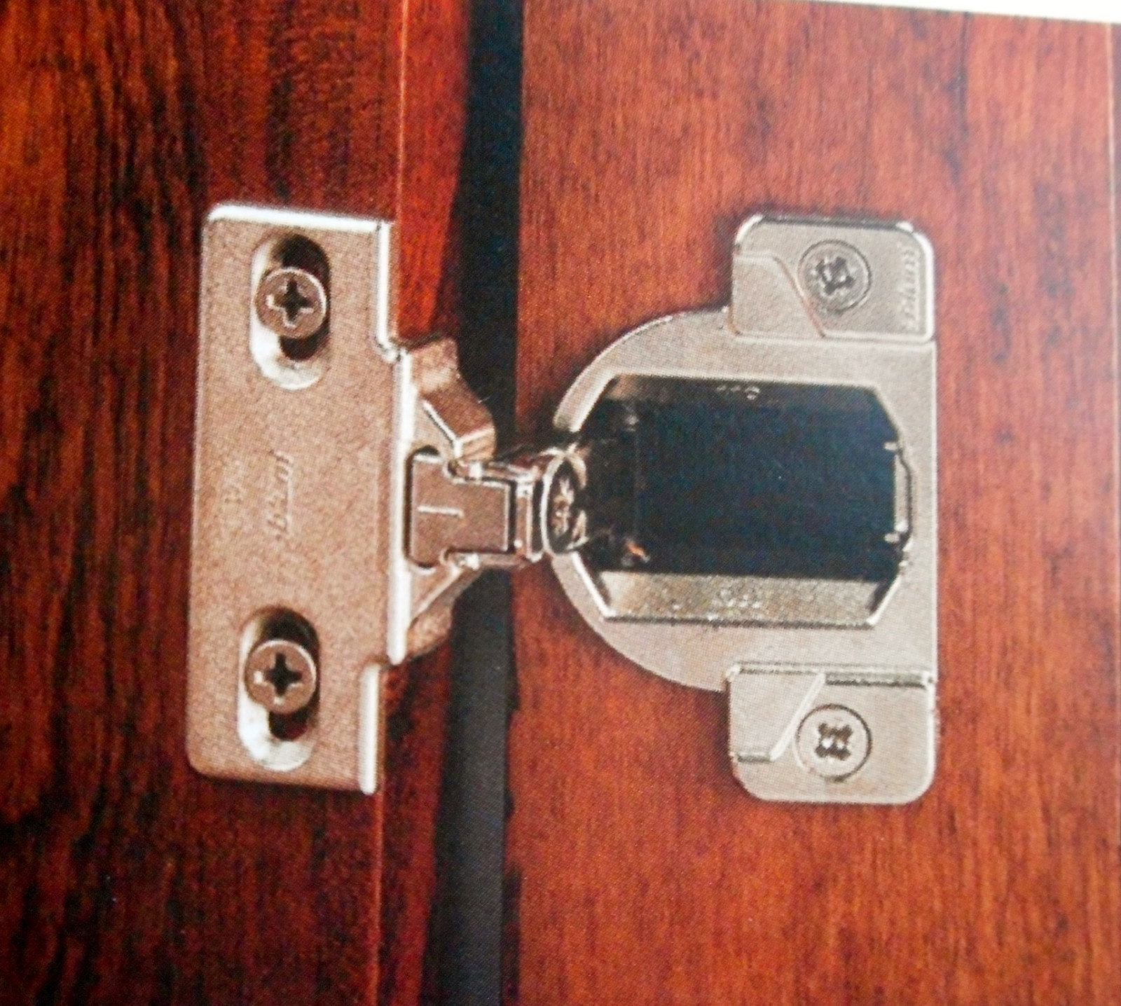 BLUM COMPACT 33 HINGE MOUNTING PLATES - 1 " OVERLAY - WITH HARDWARE | eBay