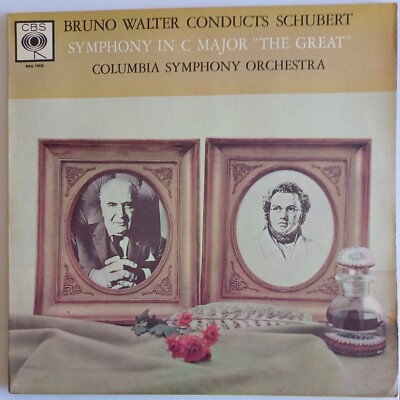 COLUMBIA SYMPHONY ORCHESTRA SCHUBERT 'SYMPHONY NUMBER 9' CBS BRG72020 ...
