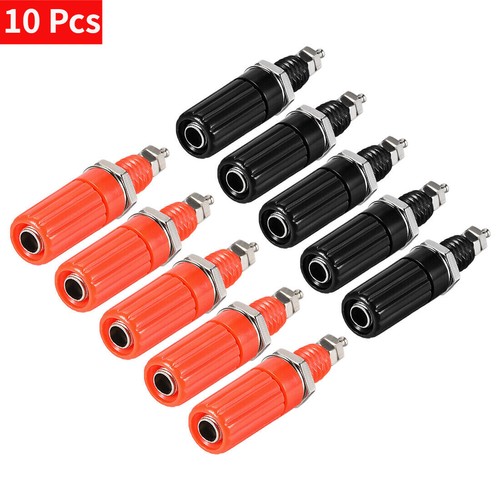 10 Pcs Binding Post M3 Thread Amplifier Connector Banana Plug Jack ...