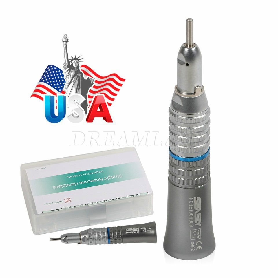 NSK Style Dental Straight Nose /Air Motor Low Slow Speed Handpiece ...