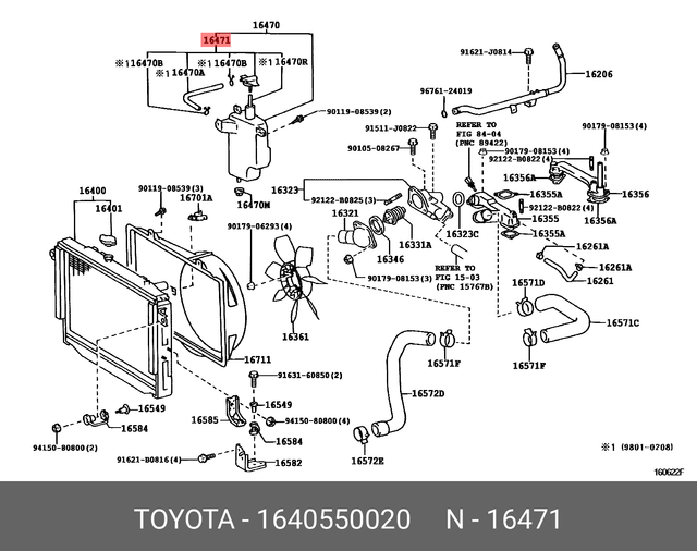 Genuine OE cap sub-assy reserve tank 1640550020 for TOYOTA 16405-50020 ...