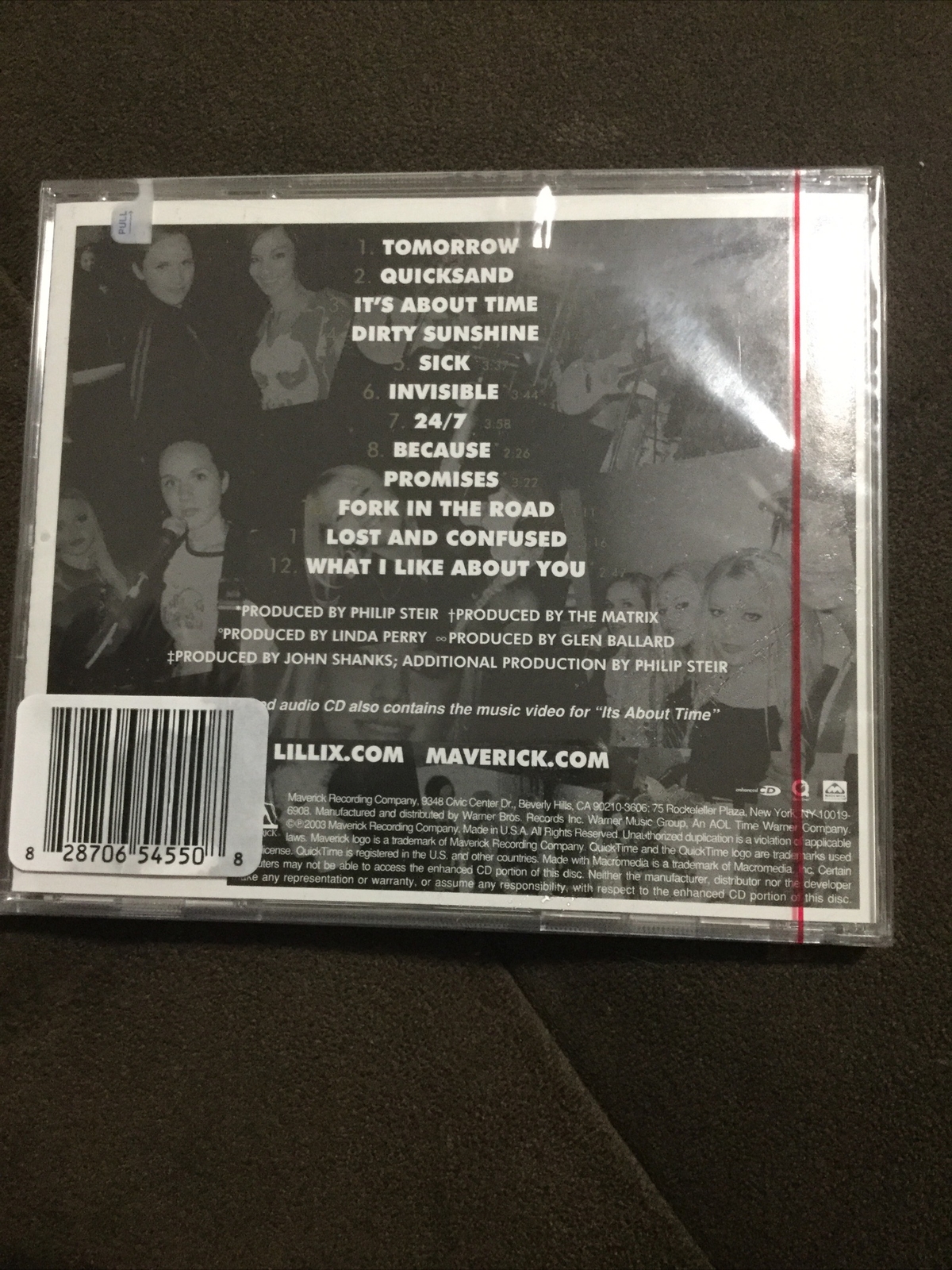 Falling Uphill by Lillix (CD, May-2003, Warner Bros.) for sale online ...