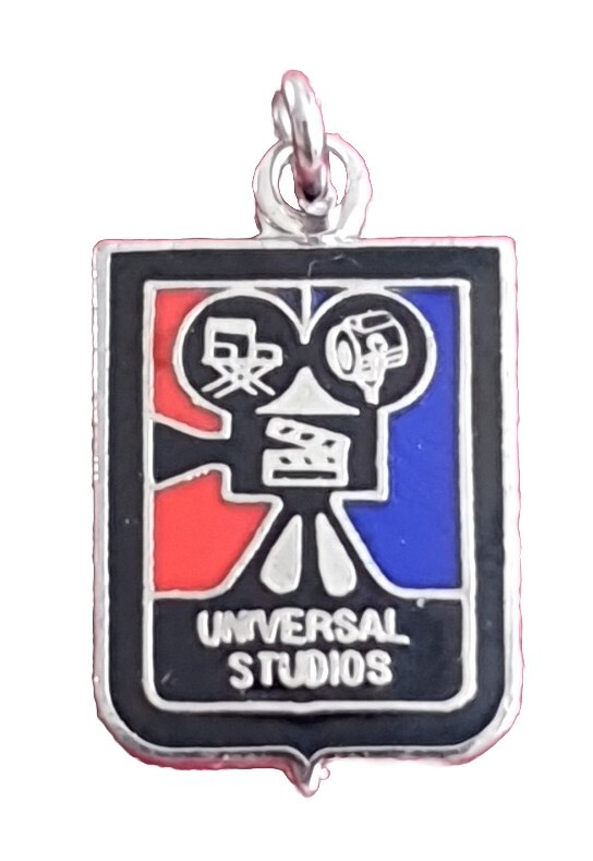 UNIVERSAL STUDIOS Silver PLATE Vintage Travel Shield … - Gem