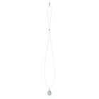 Swarovski Signum Pendant, Swan, Blue, Rhodium Plated -5628546 New | eBay