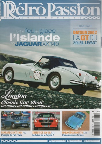 RETRO PASSION 245 DATSUN 260Z PANHARD 24CT MUSTANG SHELBY GT500 A112 ...